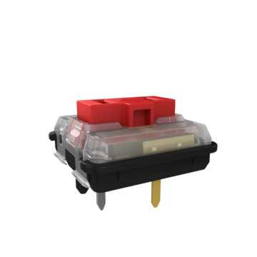 China Kailh Low Profile Mechanical Keyboard Switches,red stem,black ...