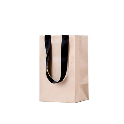 China Full color paper bag, white pink green full color small bag with ...