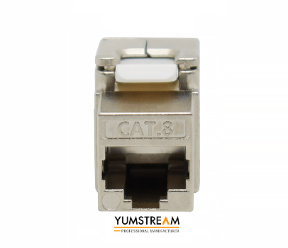 180° FTP toolless Cat8 keystone jack, cat8 keystone jack cat 8 keystone ...