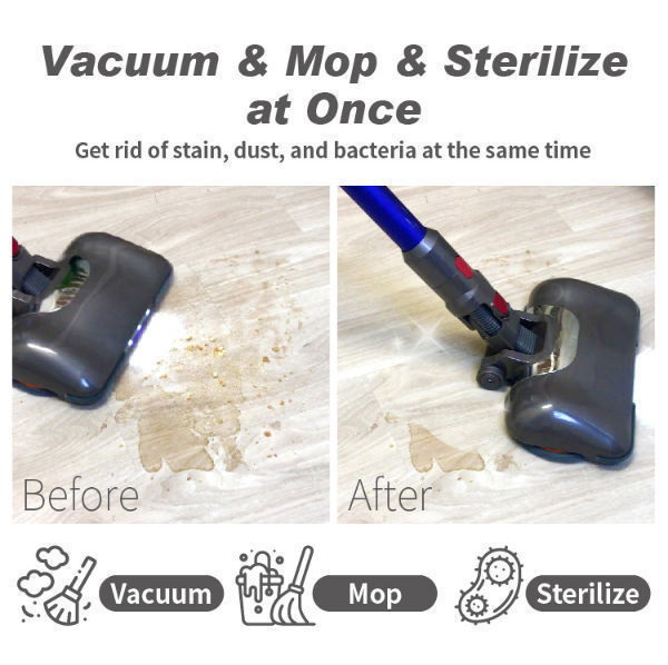"Electric mop cleaning head 7000rpm powerful rotation for Dysons V7 V8 ...