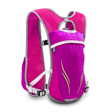 China New style Custom 5L Hydration running Nylon waterproof Backpack ...