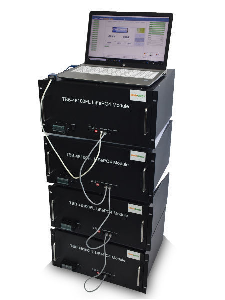 LifePO4 battery module 48v 100Ah lithium battery back up battery as ...