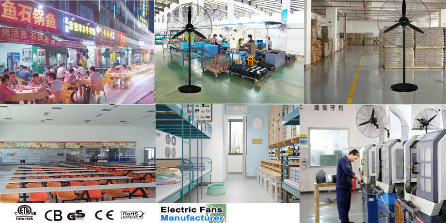 China Stand fan in 5 orange colorful blades on Global Sources,stand fan ...