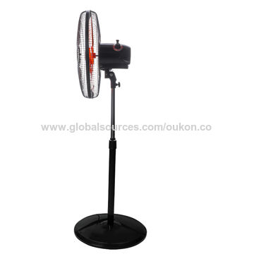 China Stand fan in 5 orange colorful blades on Global Sources,stand fan ...