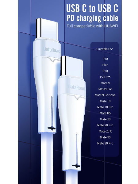 High Quality Support PD 65W Fast Charging Type-C line 5A PD Fast ...