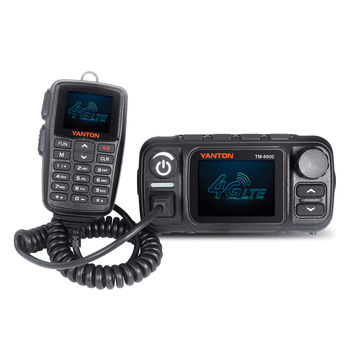 China POC IP Mobile Radio With Analog Mode Dual Band VHF UHF Vehicle ...