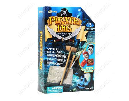 China Kid Digging Kit Educational DIY Pirate Dig Up Kit Treasure Dig ...