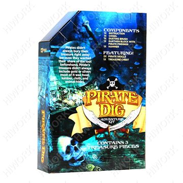 China Kid Digging Kit Educational DIY Pirate Dig Up Kit Treasure Dig ...