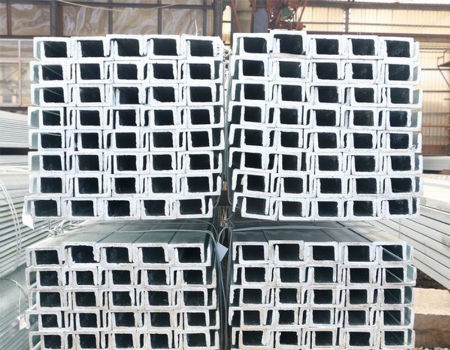 C-channel Steel ASTM A36 Double Channel Steel Beam, c channel steel ...