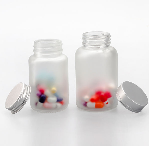 100cc-500cc Clear Width Mouth Plastic Pill Container Tablet Medicine ...