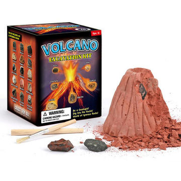 China 6 in 1 DIY Kids Educational Toy Science Experiment Kits Volcano ...