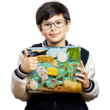 China Pirate Treasure Fossil Dig Kit for Kids Break Into 5 Treasure ...