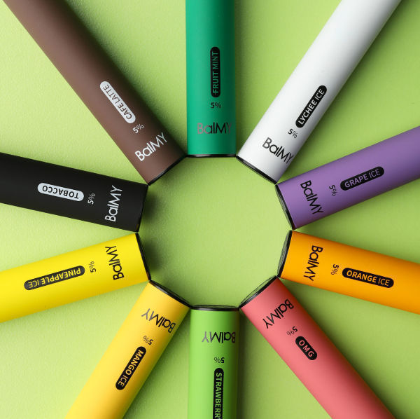 2021 Latest Factory Stock Offer 500 Puffs BalMY Disposable Vape Kit ...