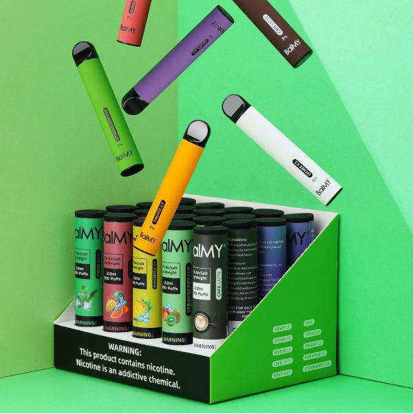 2021 Latest Factory Stock Offer 500 Puffs BalMY Disposable Vape Kit ...