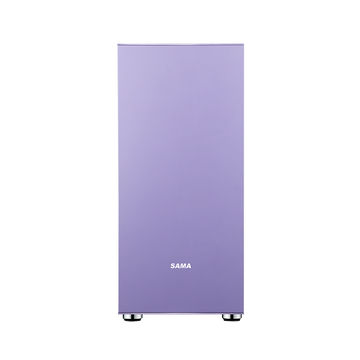 China SAMA 3702 colorful gaming atx computer case in purple support ...