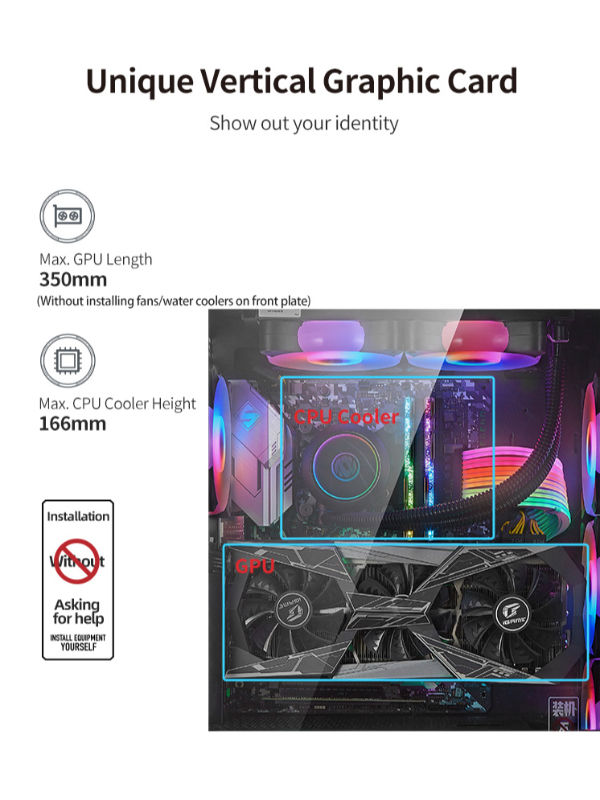 China SAMA 3708 diamond cutting metal mesh front panel gaming pc case ...