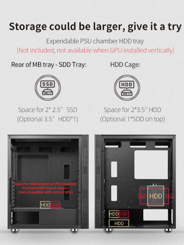China SAMA 3708 diamond cutting metal mesh front panel gaming pc case ...