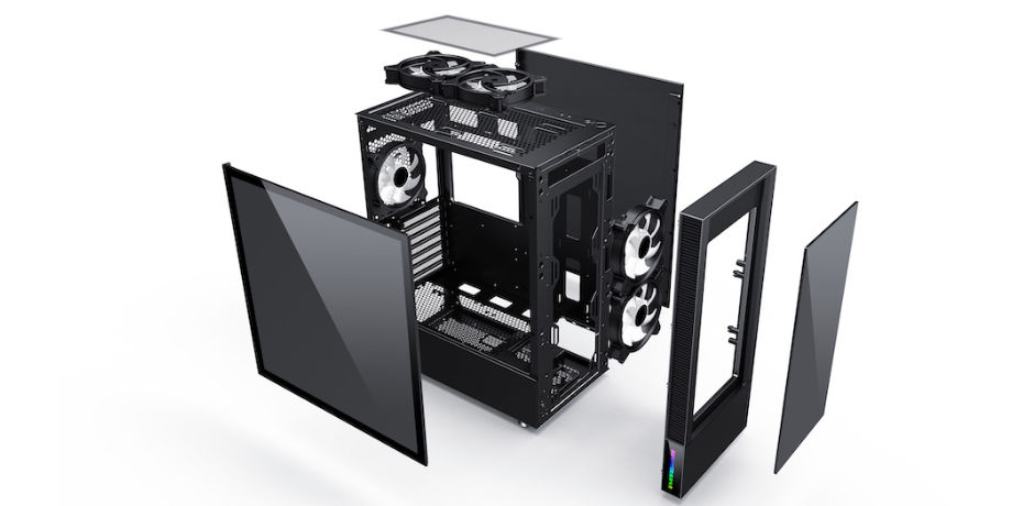 China SAMA 3709 gaming pc cases computer atx separated type case with ...