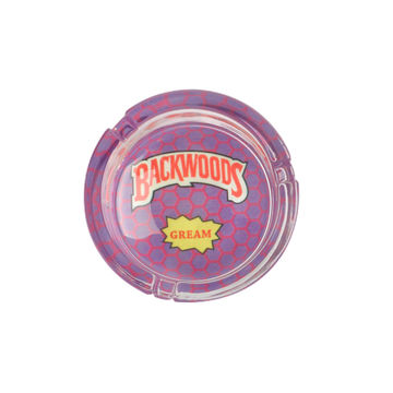 China 3.3" Glass Ashtray (6 Pcs) Assorted Designs-Backwoods on Global ...