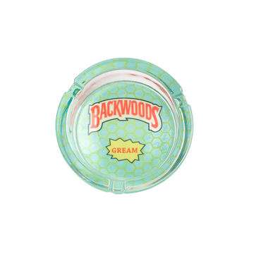 China 3.3" Glass Ashtray (6 Pcs) Assorted Designs-Backwoods on Global ...