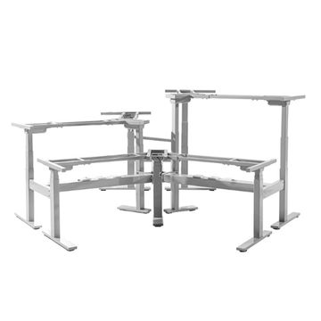 China Electric Standing Office Desks Two Legs Height Adjustable Office ...