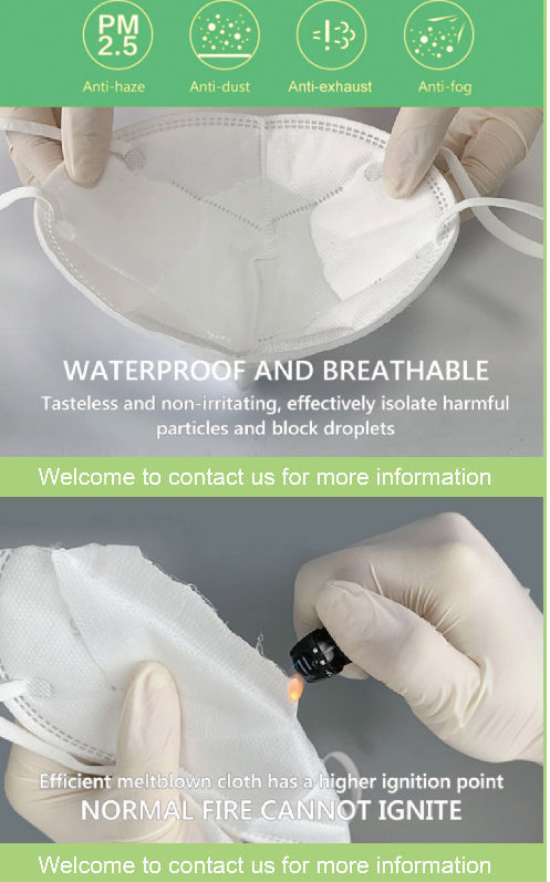 FFP3 Face Mask 5-Ply Respirator Dust Face Mask, FFP3 face mask Face ...