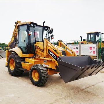 China Foton lovol Wheel loader FLB468-II Backhoe Loader for Earthwork ...