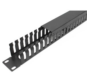 1u 25 slot Metal Cable Management with Patch Panel Cable Manager, cable ...