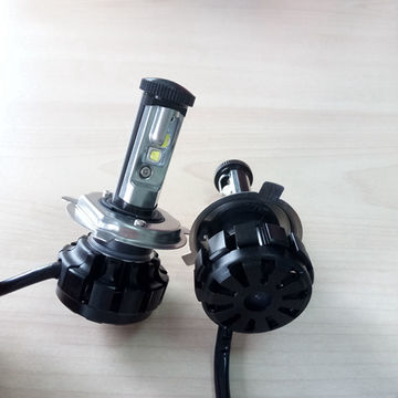 China Auto led headlights super bright led car bulbs V18 high power on ...
