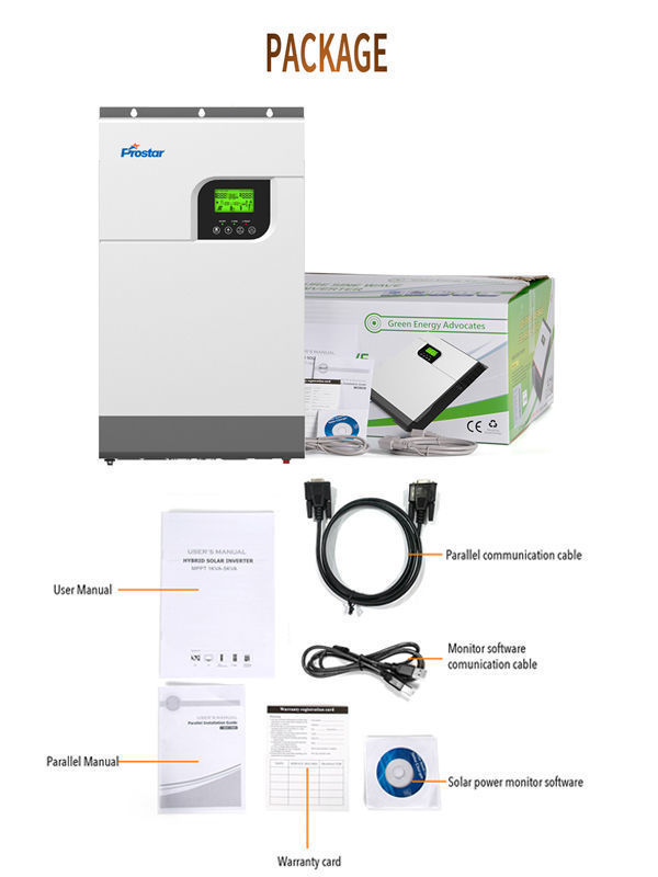 Prostar 3000W/3KW 48VDC Hybrid Solar Inverter with MPPT Charger for ...