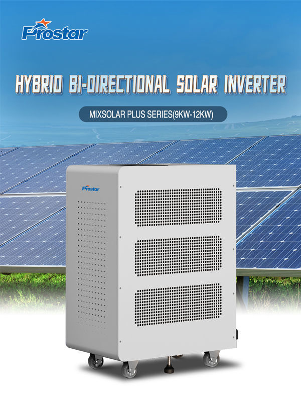China 12KW 48V Hybrid Bi-Directional Three Phase Solar Inverter Built ...