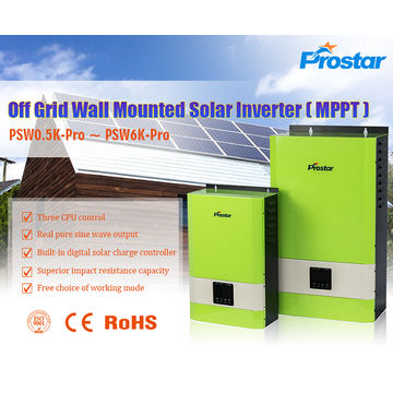 China 500W 24VDC Wall-Mounted 220VAC Off Grid Integrated MPPT Solar ...