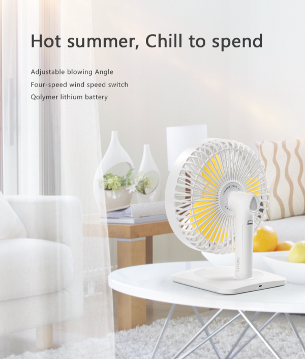 China TTFOX Commercial 6-Inch Table Fan Removable Cover, 90° Adjustable ...