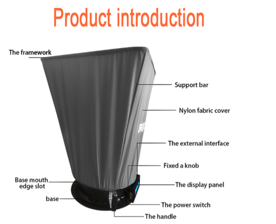 Air volume Air Flow Capture Hood balometer, Hood balometer balometer ...