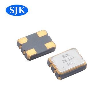 China SMD 2016 TCXO or VC-TCXO SJK brand 26MHz-52MHz 2.0*1.6*0.75mm Chipped Sinewave Crystal ...