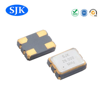 China SMD 2016 TCXO or VC-TCXO SJK brand 26MHz-52MHz 2.0*1.6*0.75mm Chipped Sinewave Crystal ...