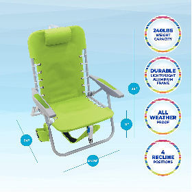 China Beach Lace-Up Suspension Folding Beach Chair with Removable ...