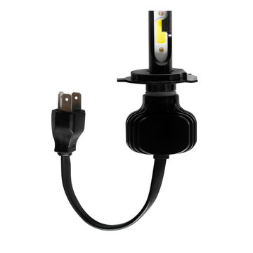 China All in one led headlight L5 6000k h11 h4 h7 hb3 h4b 6000lm fog ...