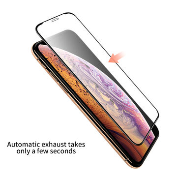 China 3D curved hot bending tempered glass for iPhone 11 Pro Max mobile ...