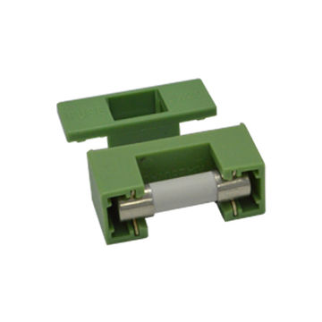 China Honyone PCB mounted plastic green fuse holder, 10A, 250V, 5x20mm ...
