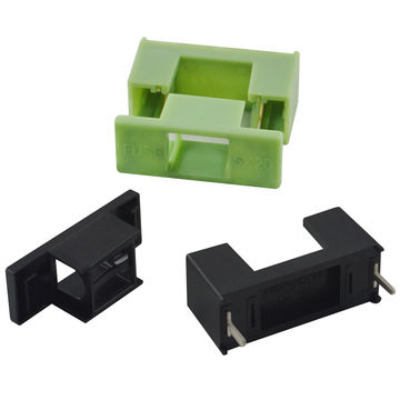 China Honyone PCB mounted plastic green fuse holder, 10A, 250V, 5x20mm ...