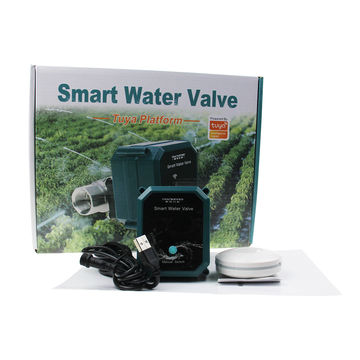 China Smart water leakage sensor with smart water valve remote control ...