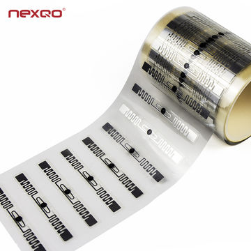 China High Quality Printable PET Transparent Roll Smart RFID Label ...
