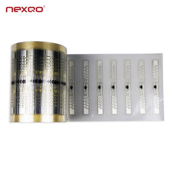 China High Quality Printable PET Transparent Roll Smart RFID Label ...