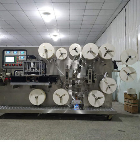 China Automatic machine for Band Aid for first aid plaster on Global ...