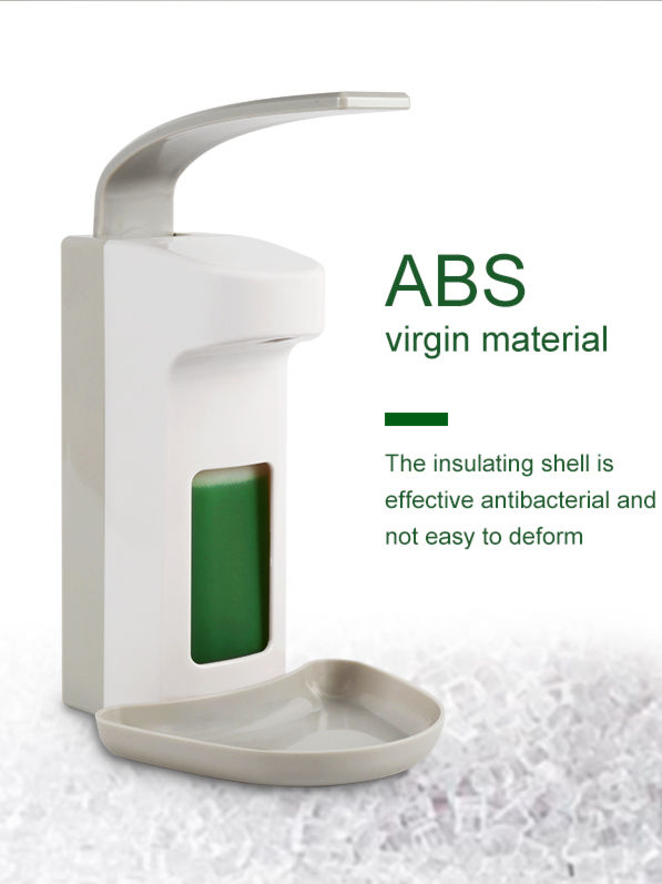 China Refill bottle elbow hand wash press sanitizer soap dispenser on ...