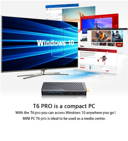 China OSOOK T6 Pro mini pc Intel Celeron J4125 4GB DDR4 64GB eMMC ...