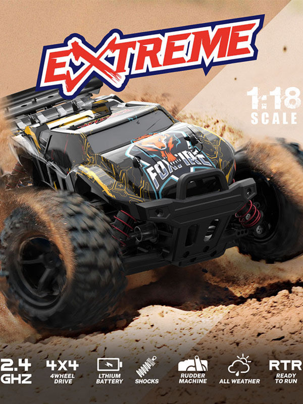 Off road electric car long distance remote control 4WD brushless rc car ...