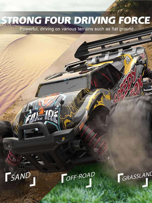 Off road electric car long distance remote control 4WD brushless rc car ...