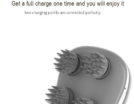 Colorful mini massager, Smart Head Scalp Massager for Hair Growth ...